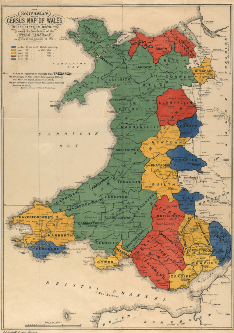 Darlithydd Prifysgol Aberyswyth Rhys Jones: Mapio Cymreictod yn 1891 ...